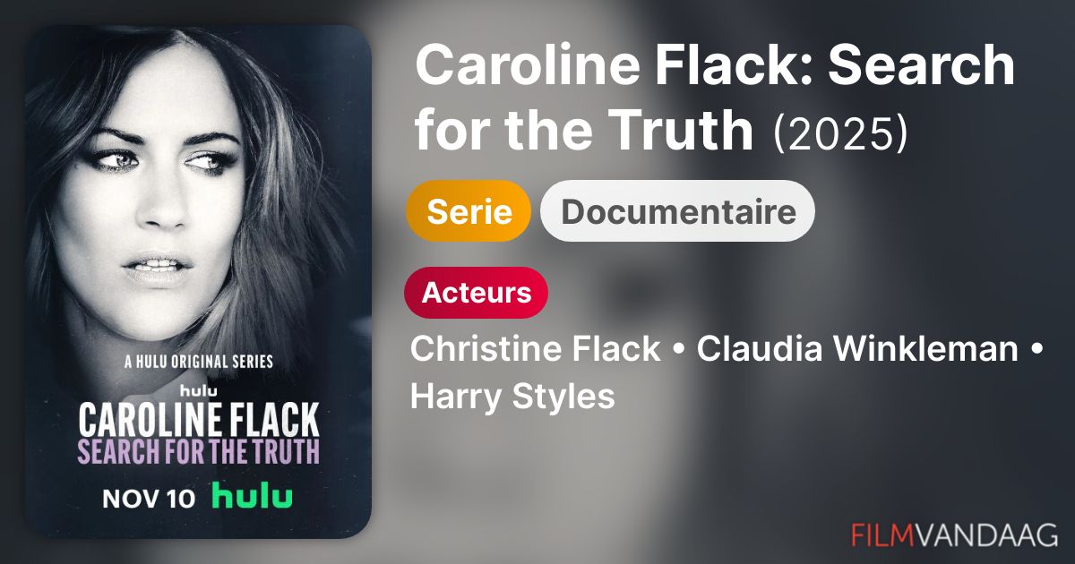 Caroline Flack: Search for the Truth (serie, 2025– ) Nu Online Kijken ...