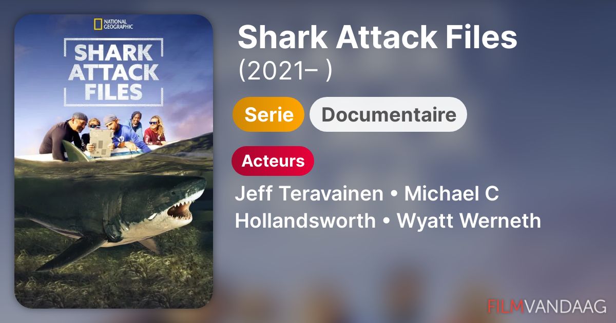 Shark Attack Files (serie, 2021) Nu Online Kijken - FilmVandaag.nl