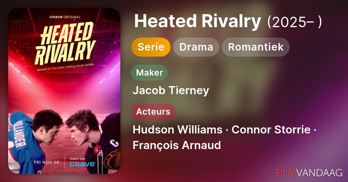 Volledige Cast van Heated Rivalry (serie, 2025– ) - FilmVandaag.nl