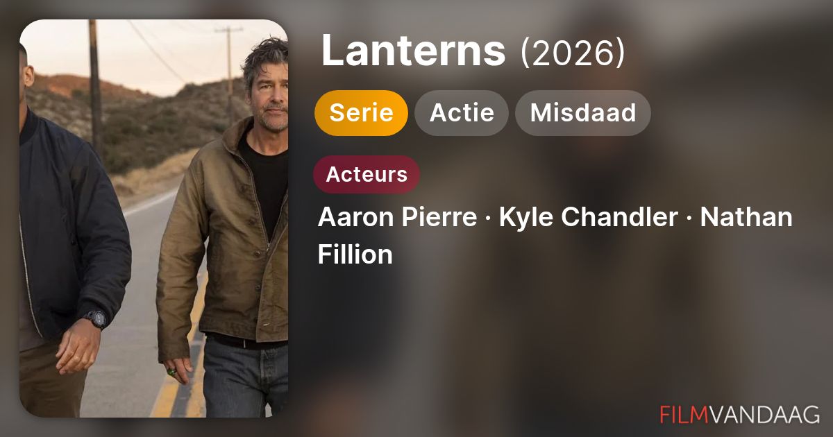 Lanterns (serie, 2026) - FilmVandaag.nl