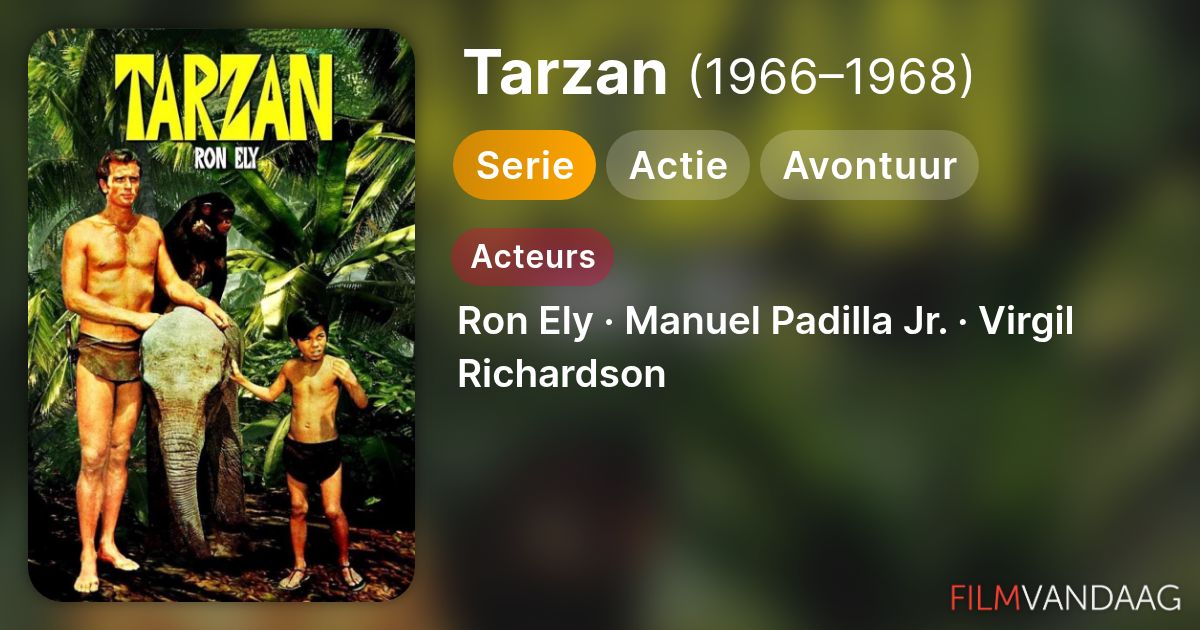 Tarzan (serie, 1966–1968) - FilmVandaag.nl