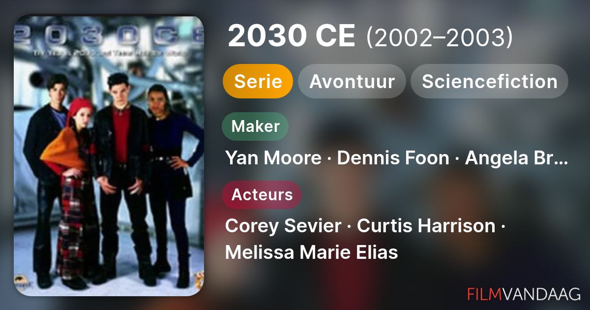 2030 CE (serie, 2002–2003) - FilmVandaag.nl