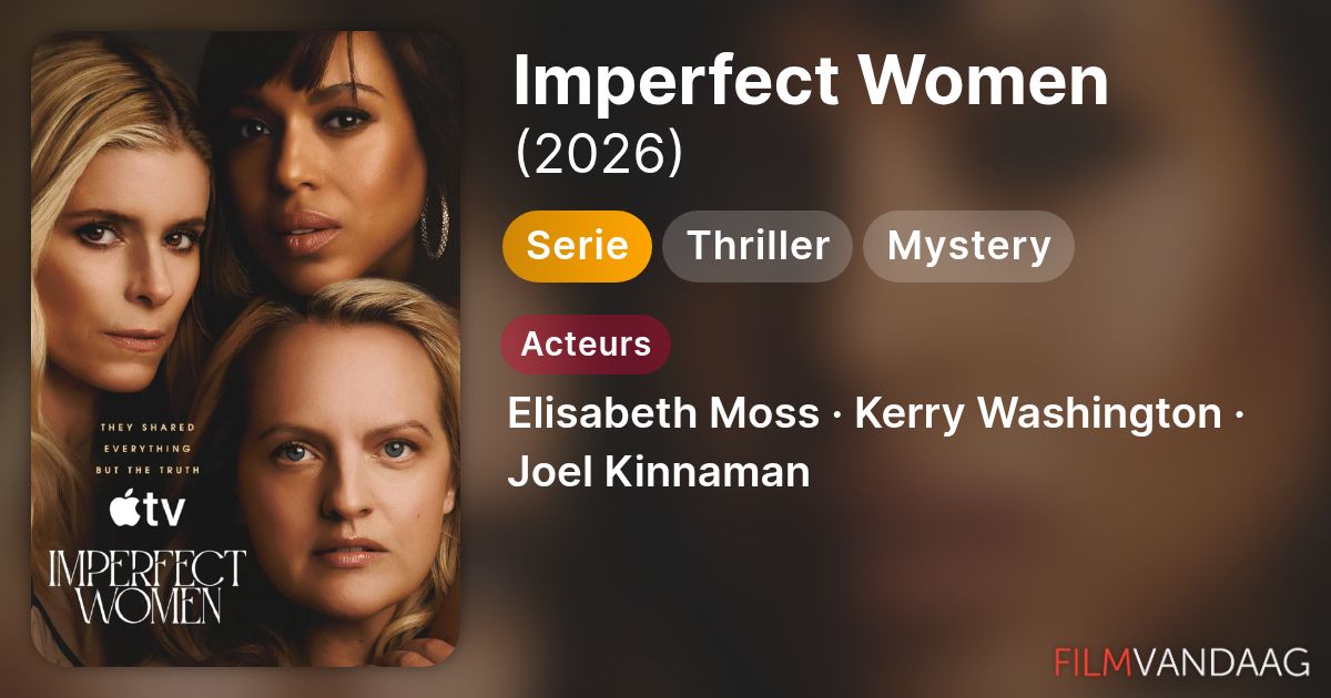 Volledige Cast van Imperfect Women (serie, 2026) - FilmVandaag.nl
