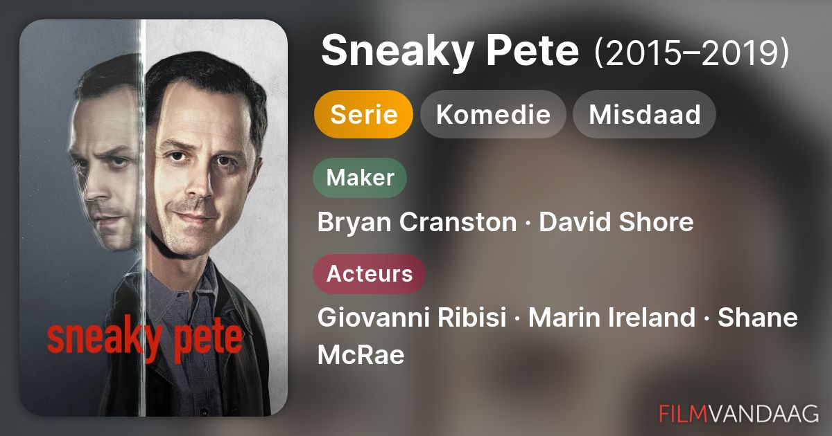 Sneaky Pete (serie, 2015–2019) - FilmVandaag.nl