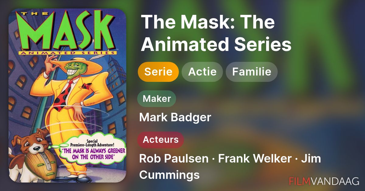 The Mask: The Animated Series (serie, 1995–1997) - FilmVandaag.nl