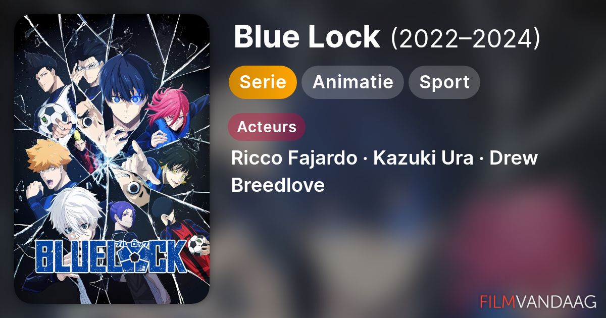 Blue Lock (serie, 2022–2024) - FilmVandaag.nl