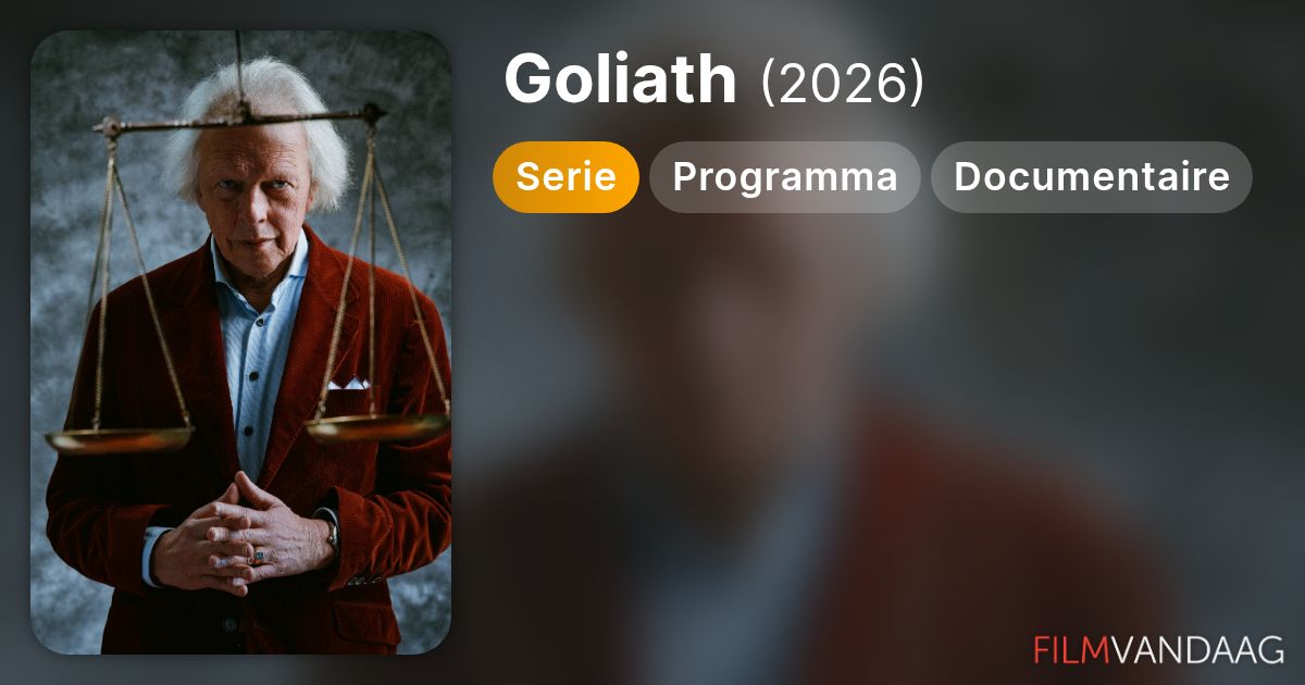 Goliath (serie, 2026) - FilmVandaag.nl