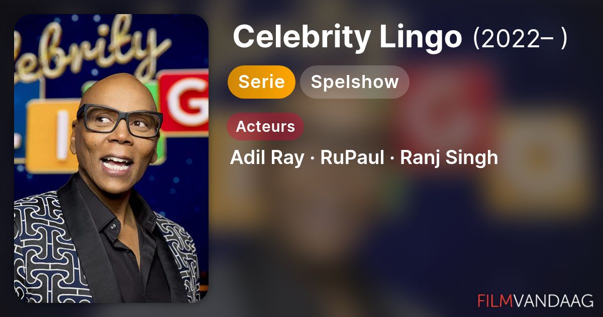Celebrity Lingo (serie, 2022– ) - FilmVandaag.nl