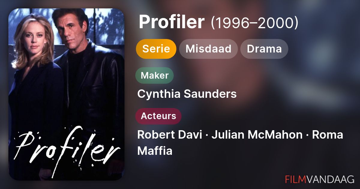 Profiler (serie, 1996–2000) - FilmVandaag.nl