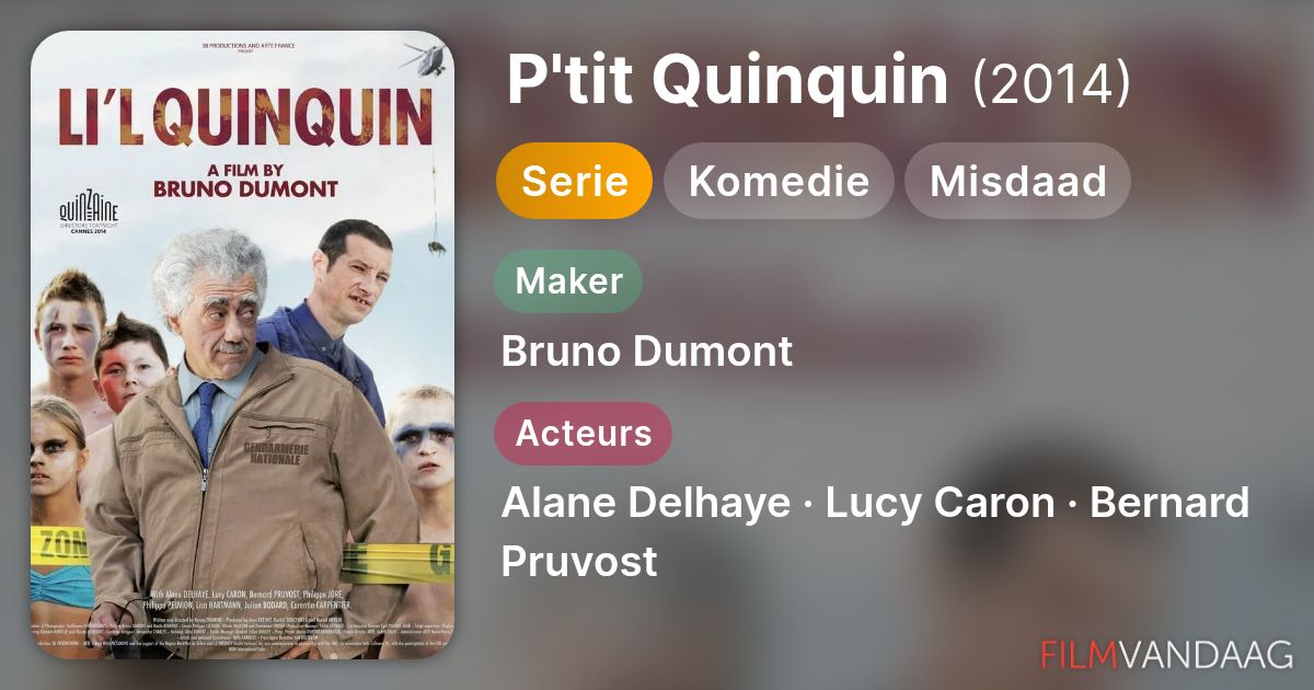 Seizoen 2 P'tit Quinquin: komt er een nieuw seizoen? - FilmVandaag.nl