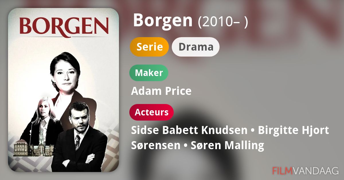 Borgen (serie, 2010– ) - FilmVandaag.nl