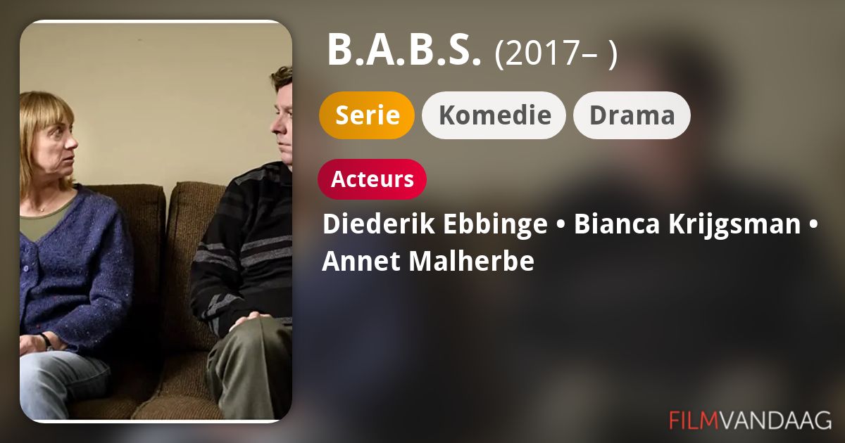 B.A.B.S. (serie, 2017– ) - FilmVandaag.nl