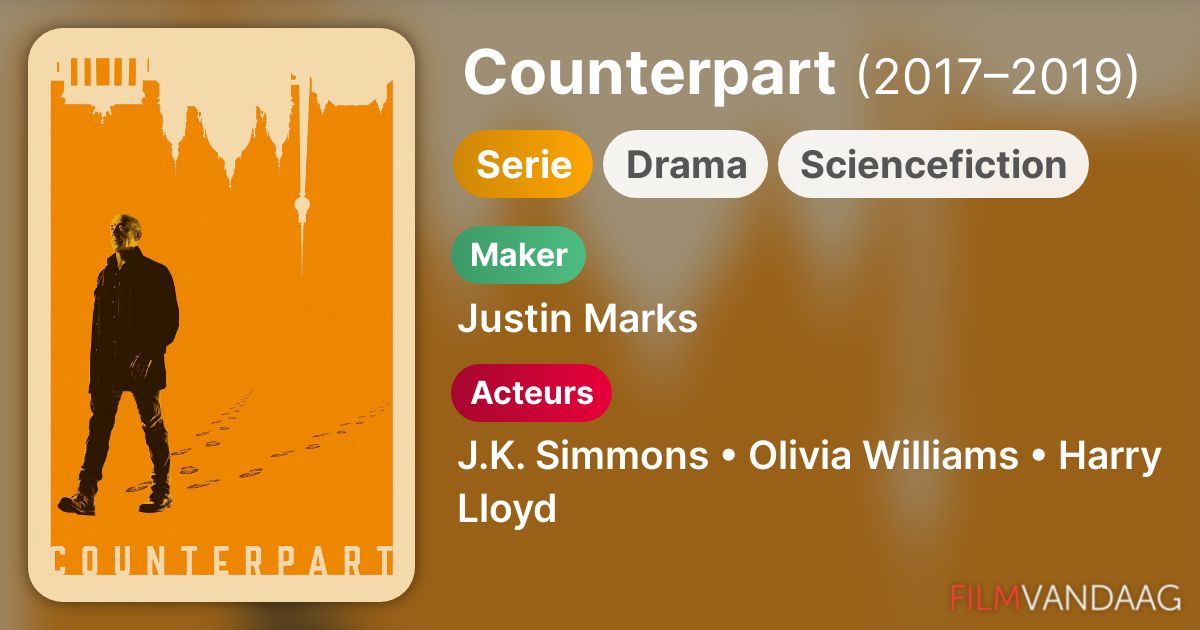Counterpart (serie, 2017–2019) - FilmVandaag.nl