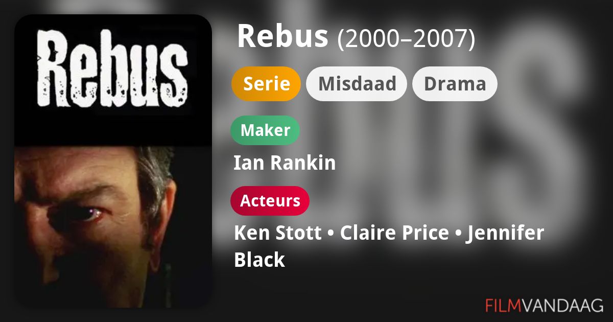 Volledige Cast van Rebus (serie, 2000–2007) - FilmVandaag.nl