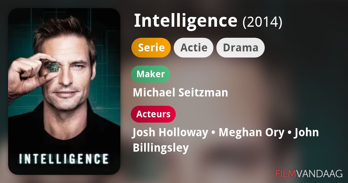 Intelligence (serie, 2014) - FilmVandaag.nl