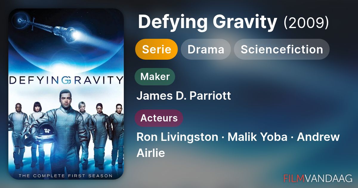 Defying Gravity (serie, 2009) - FilmVandaag.nl
