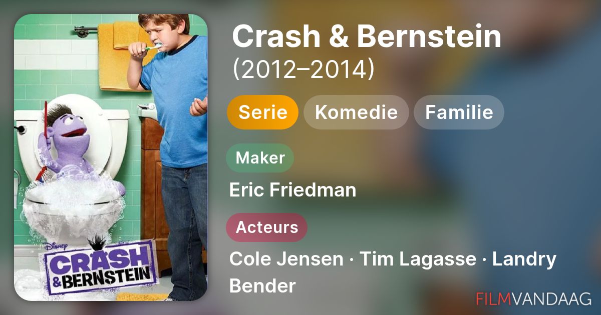 Crash & Bernstein (serie, 2012–2014) - FilmVandaag.nl