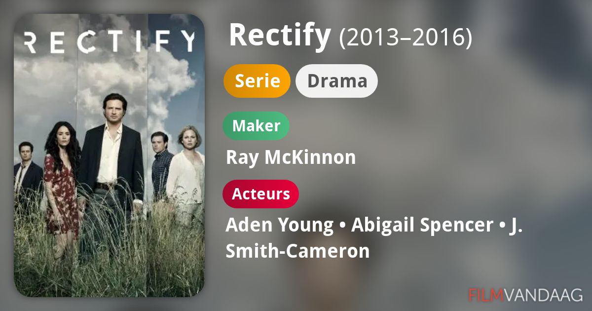 Rectify (serie, 2013–2016) - FilmVandaag.nl