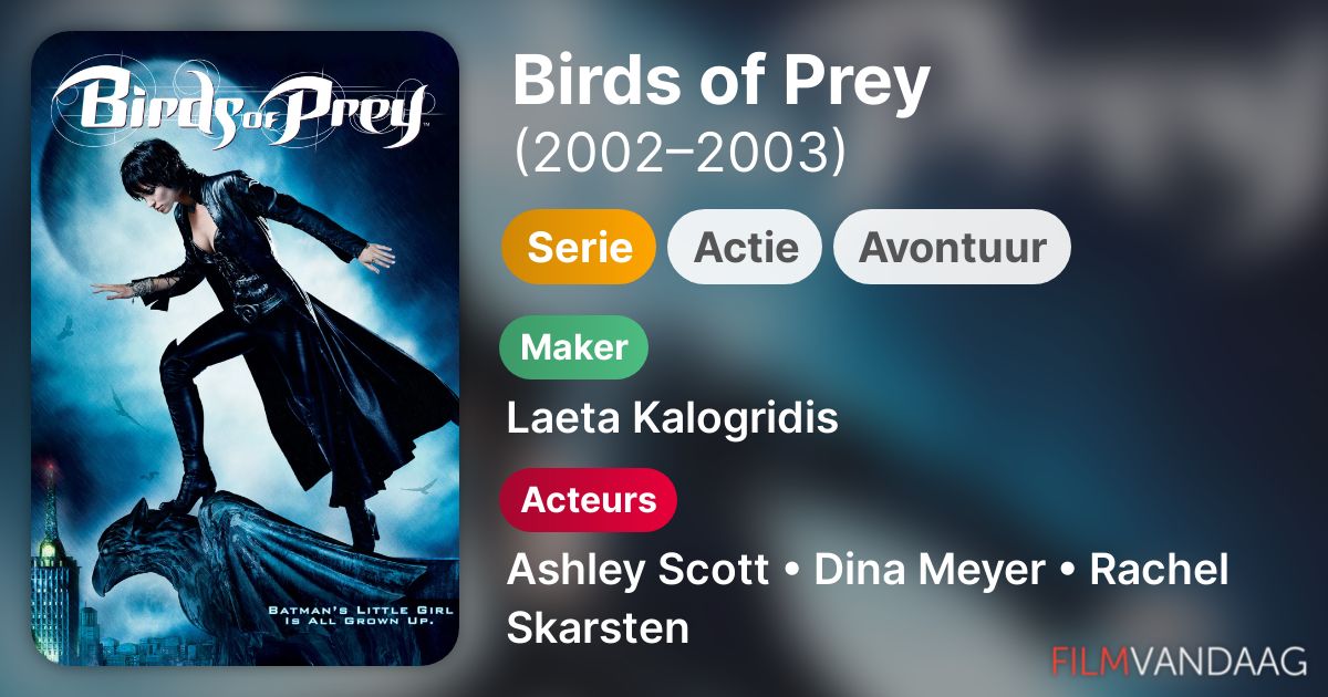 Seizoen 2 Birds of Prey: komt er een nieuw seizoen? - FilmVandaag.nl