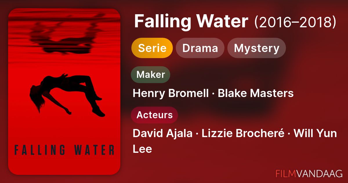 Falling Water (serie, 2016–2018) - FilmVandaag.nl
