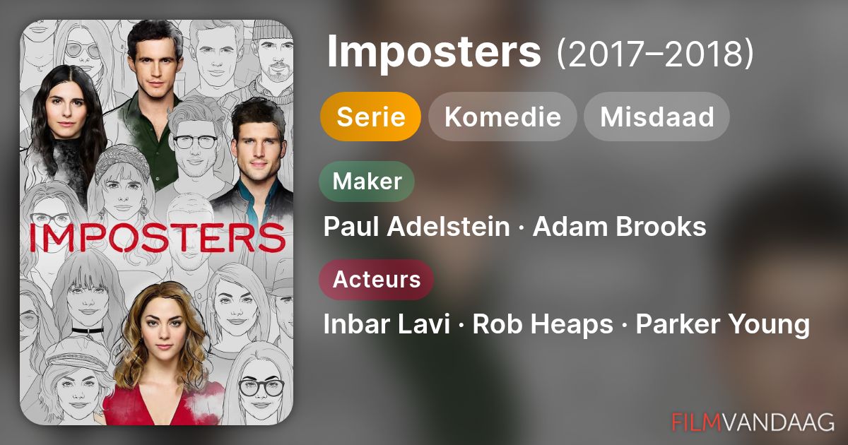 Imposters (serie, 2017–2018) - FilmVandaag.nl