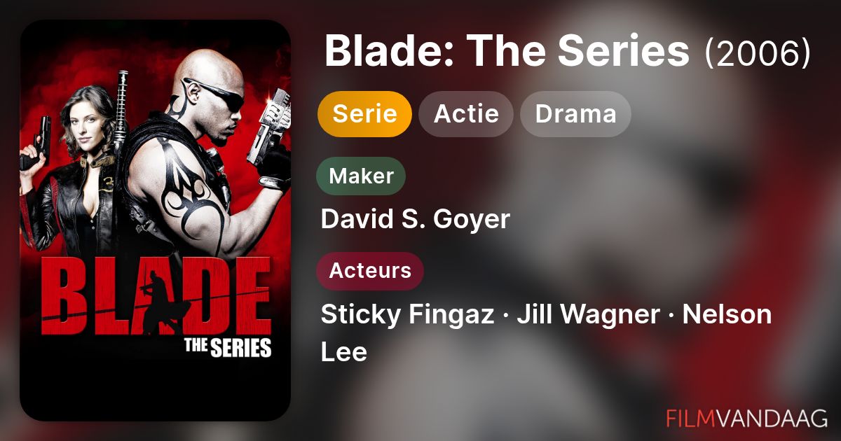 Blade: The Series (serie, 2006) - FilmVandaag.nl