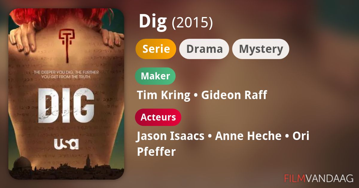 Dig (serie, 2015) - FilmVandaag.nl