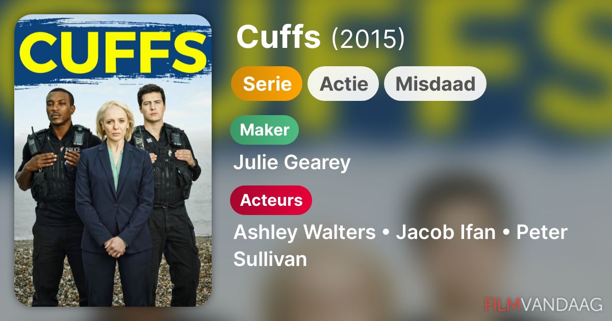 Cuffs (serie, 2015) - FilmVandaag.nl