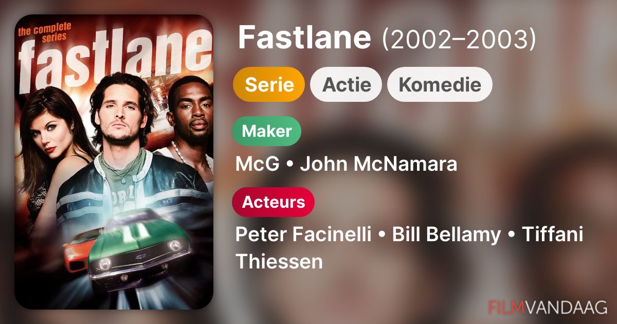 Fastlane (serie, 2002–2003) - FilmVandaag.nl