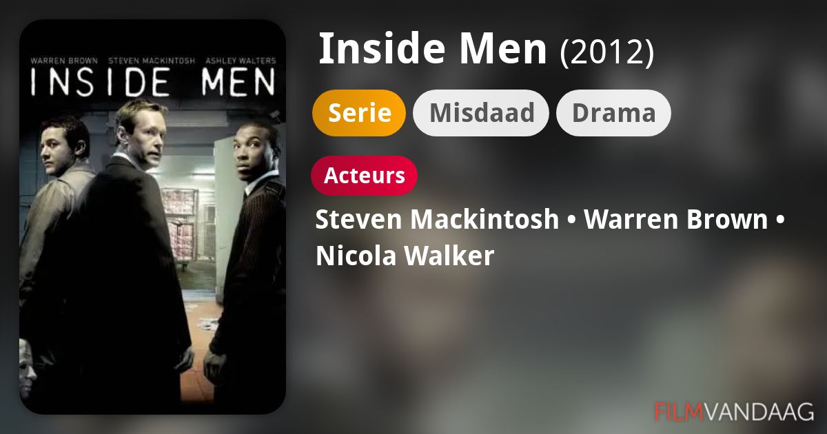 Inside Men (serie, 2012) - FilmVandaag.nl