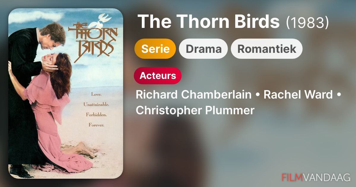 The Thorn Birds (serie, 1983) - FilmVandaag.nl