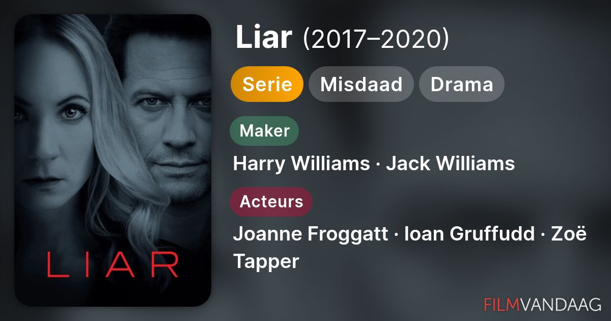 Liar (serie, 2017–2020) - FilmVandaag.nl