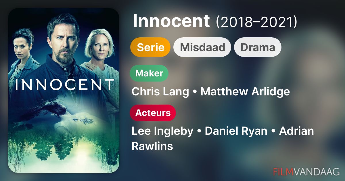 Innocent (serie, 2018–2021) - FilmVandaag.nl