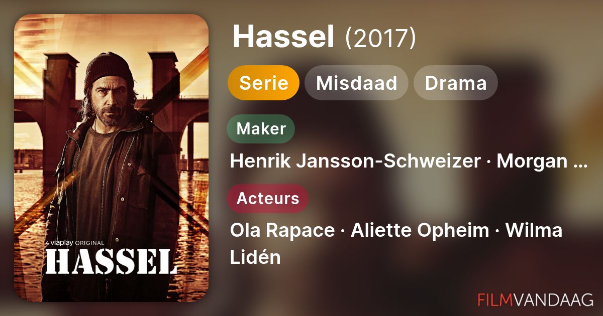 Hassel (serie, 2017) - FilmVandaag.nl