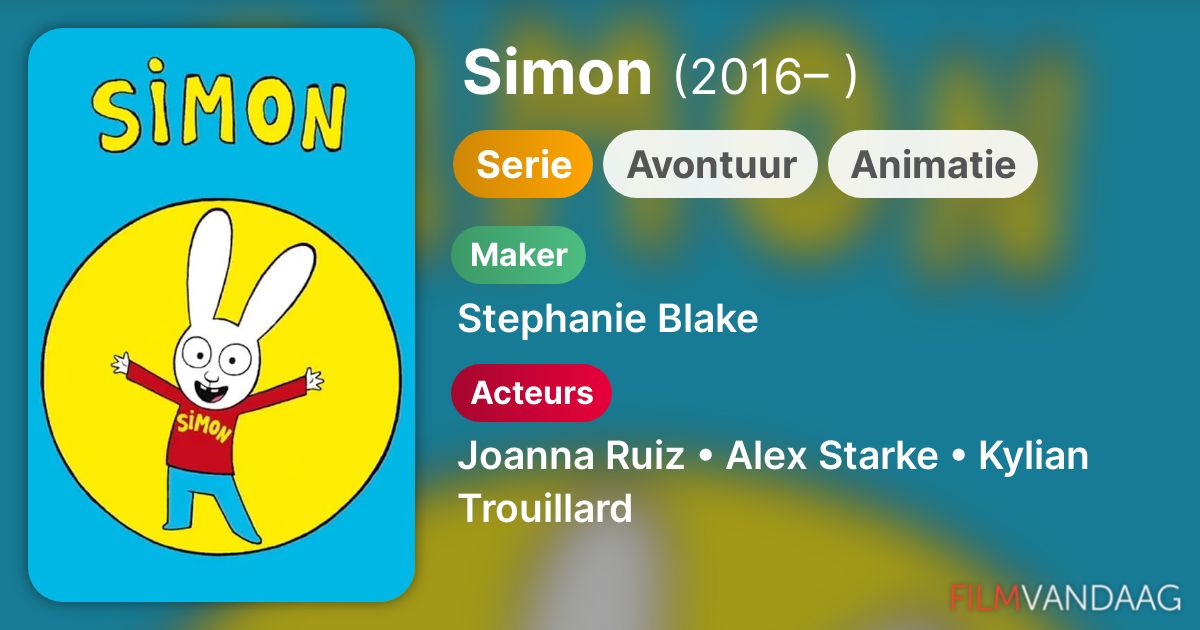 Simon (serie, 2016– ) - FilmVandaag.nl