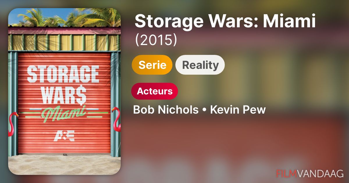 Storage Wars: Miami (serie, 2015) - FilmVandaag.nl