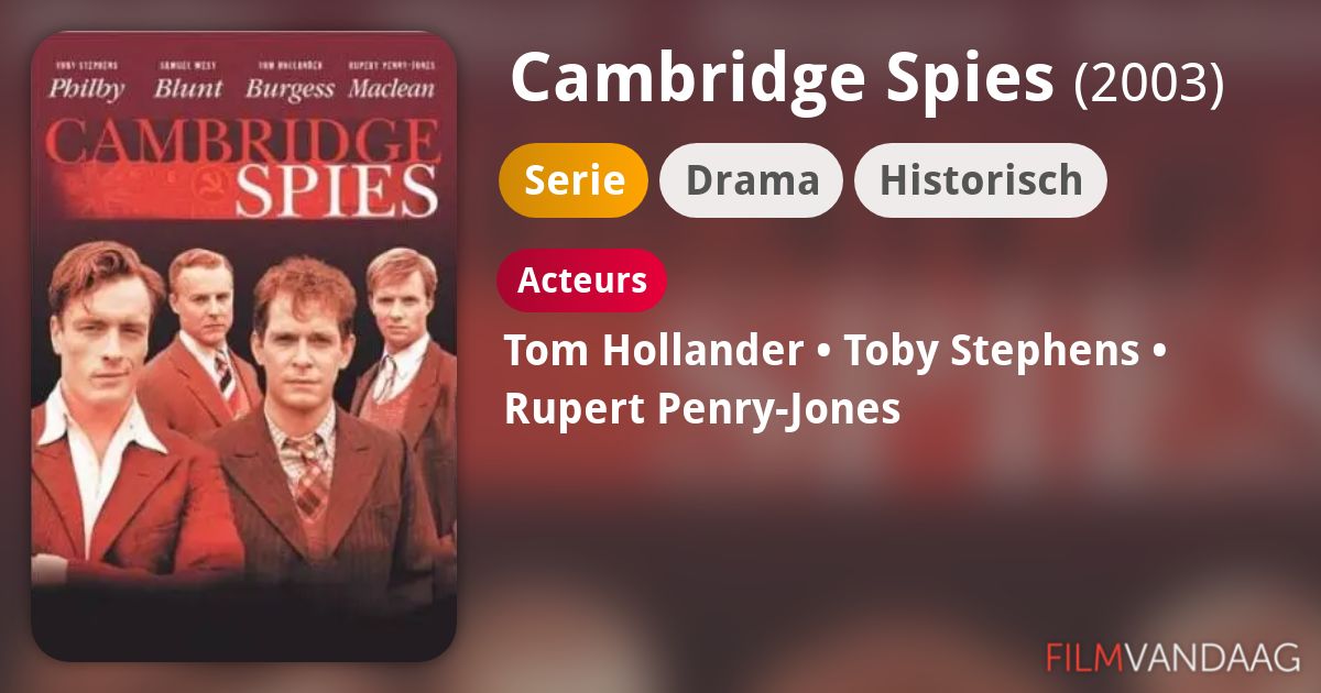 Cambridge Spies (serie, 2003) - FilmVandaag.nl