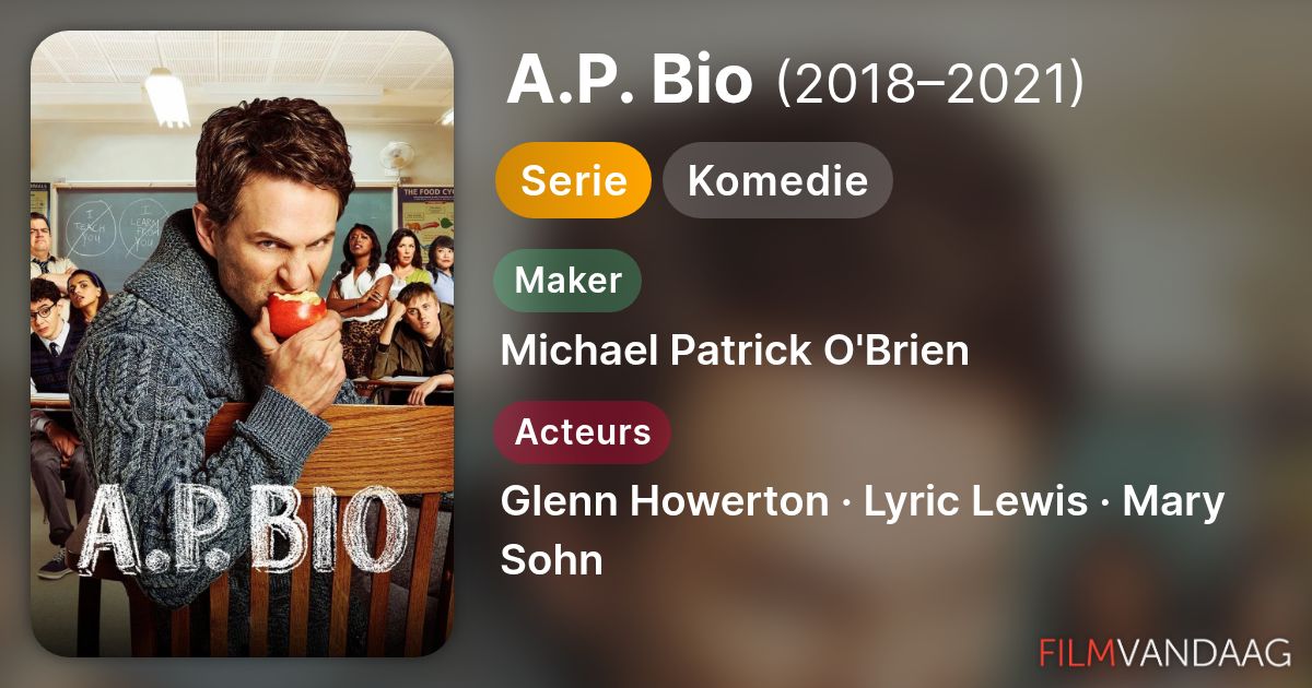 A.P. Bio (serie, 2018–2021) - FilmVandaag.nl