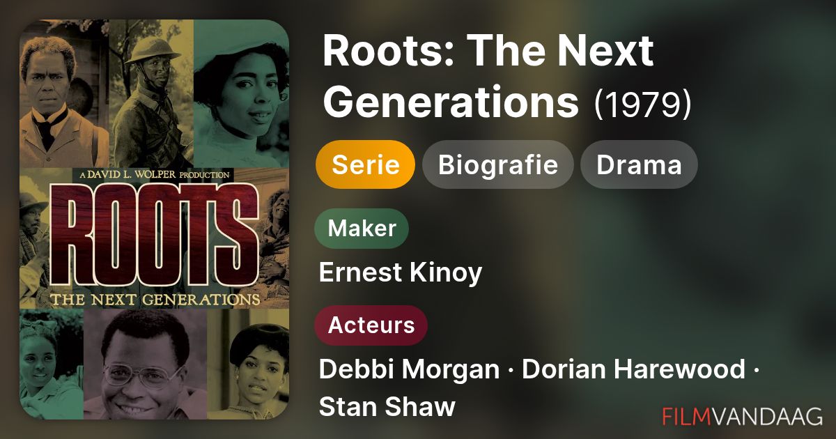Roots: The Next Generations (serie, 1979) - FilmVandaag.nl