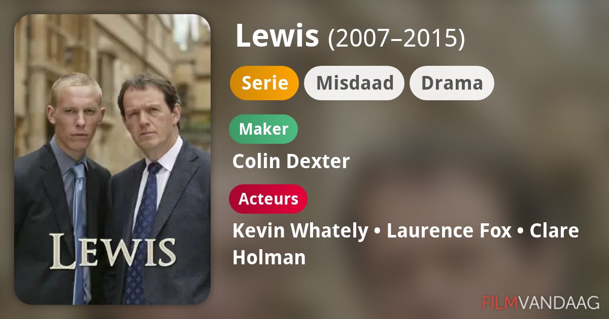 Lewis (serie, 2007–2015) - FilmVandaag.nl