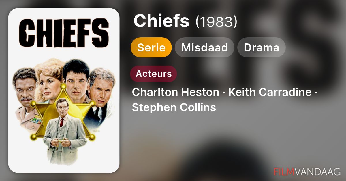 Chiefs (serie, 1983) - FilmVandaag.nl