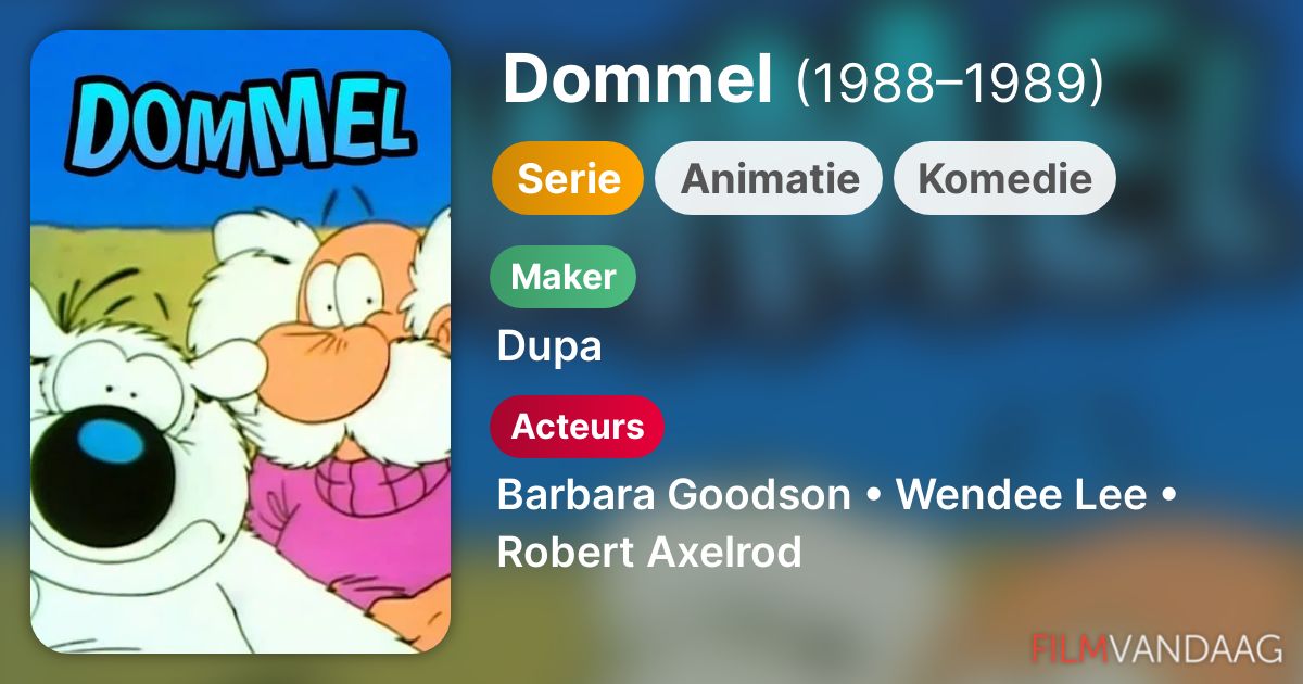 Dommel (serie, 1988–1989) - FilmVandaag.nl