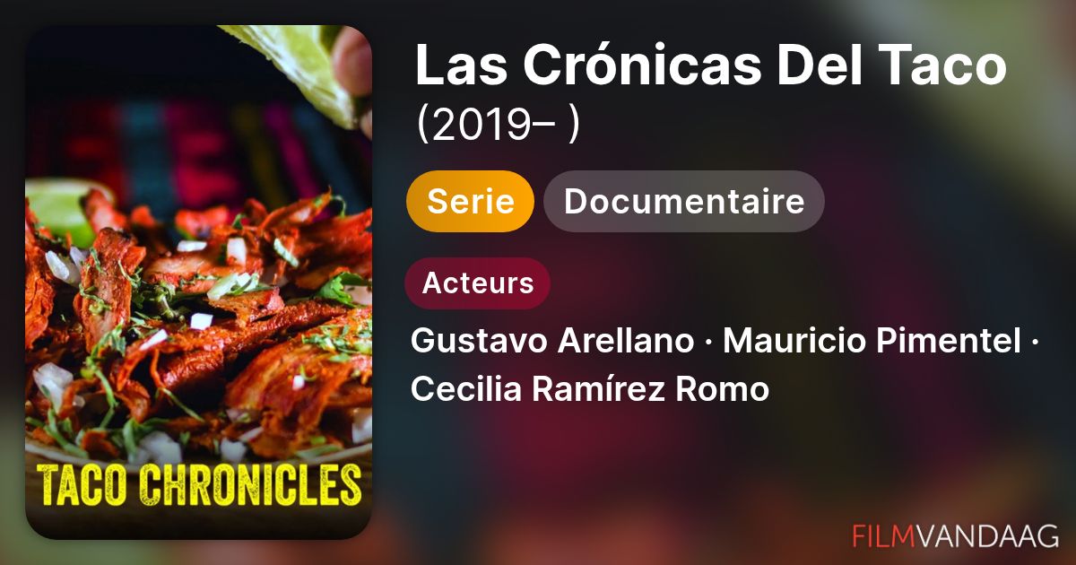 Las Crónicas Del Taco (serie, 2019– ) - FilmVandaag.nl