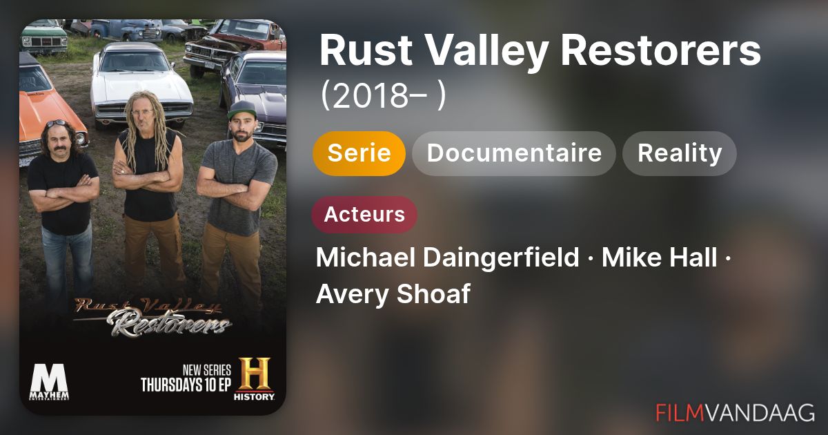 Rust Valley Restorers (serie, 2018– ) - FilmVandaag.nl