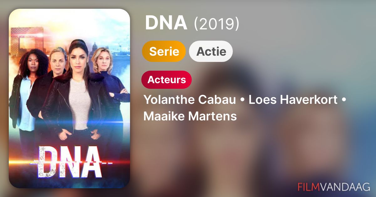DNA (serie, 2019) - FilmVandaag.nl