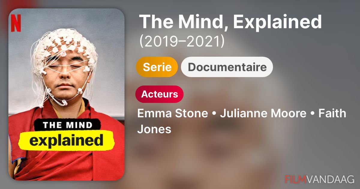 Volledige Cast van The Mind, Explained (serie, 2019–2021) - FilmVandaag.nl