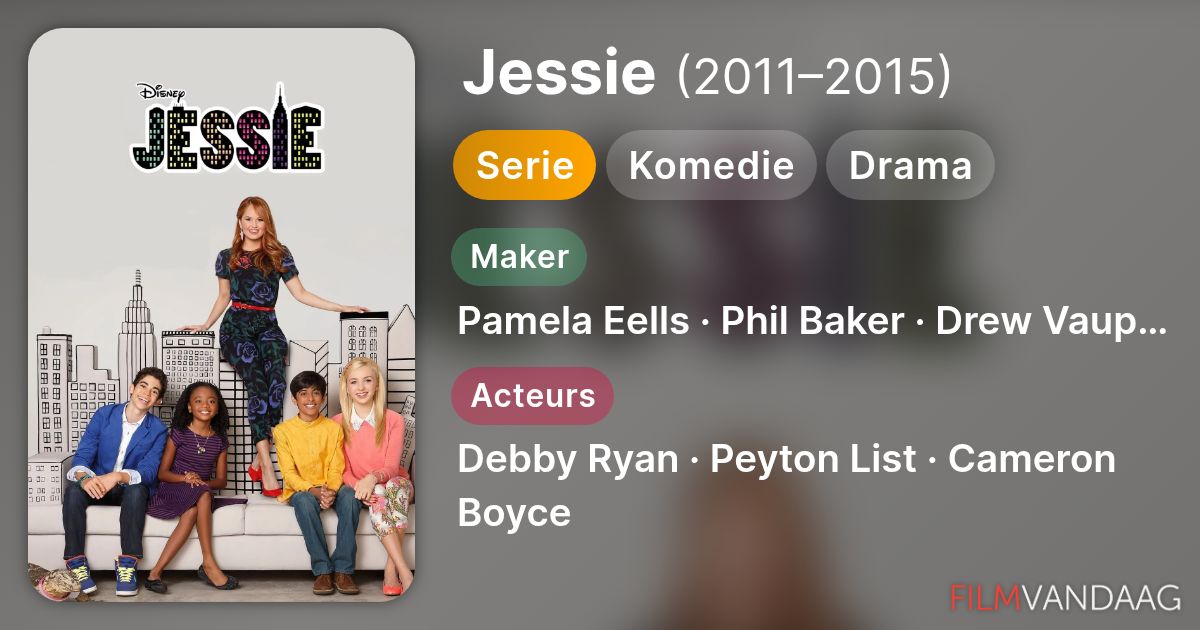 Volledige Cast van Jessie (serie, 2011–2015) - FilmVandaag.nl
