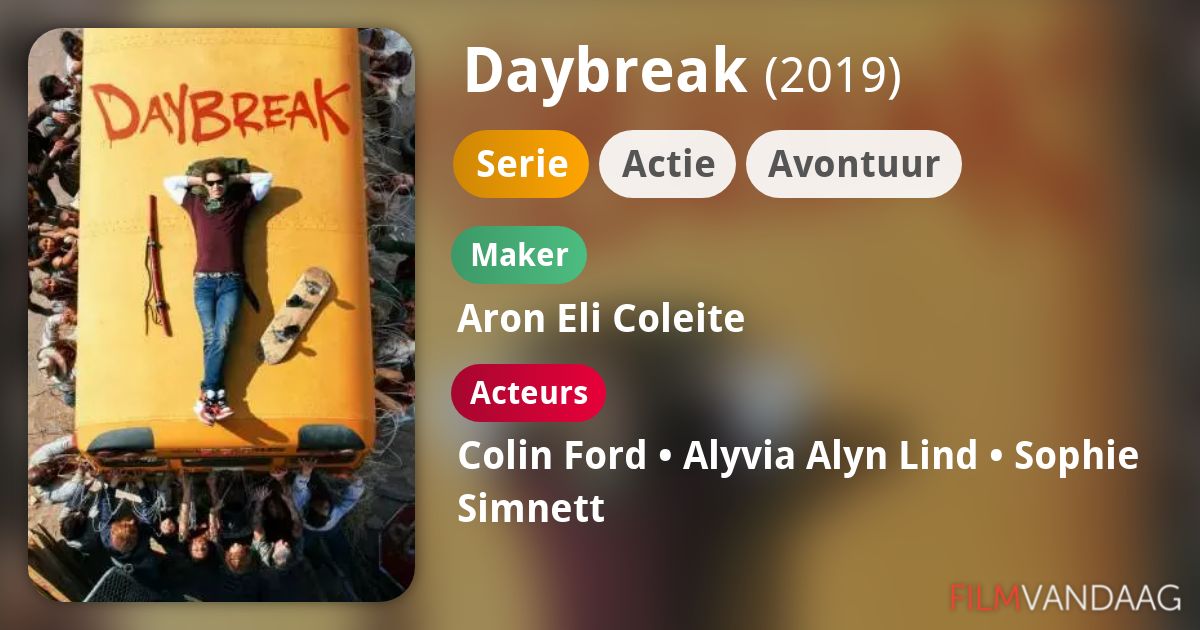 Daybreak (serie, 2019) - FilmVandaag.nl