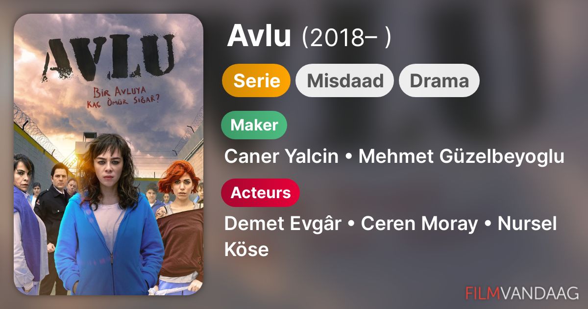Avlu (serie, 2018– ) - FilmVandaag.nl