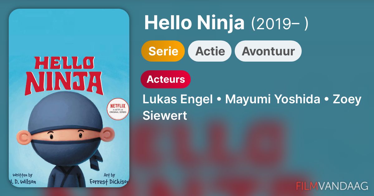 Hello Ninja (serie, 2019– ) - FilmVandaag.nl